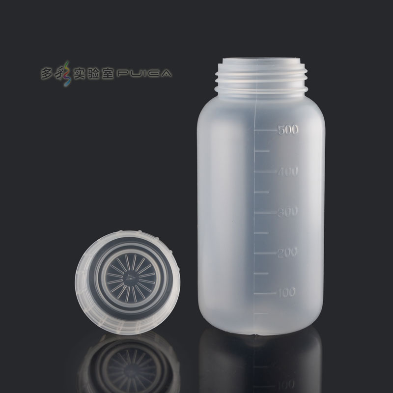 ASONE 大口带刻度试剂瓶（PP）_塑料瓶_塑料容器|量器_耗材器具_PUIEA多彩实验室-专心·专注·专业